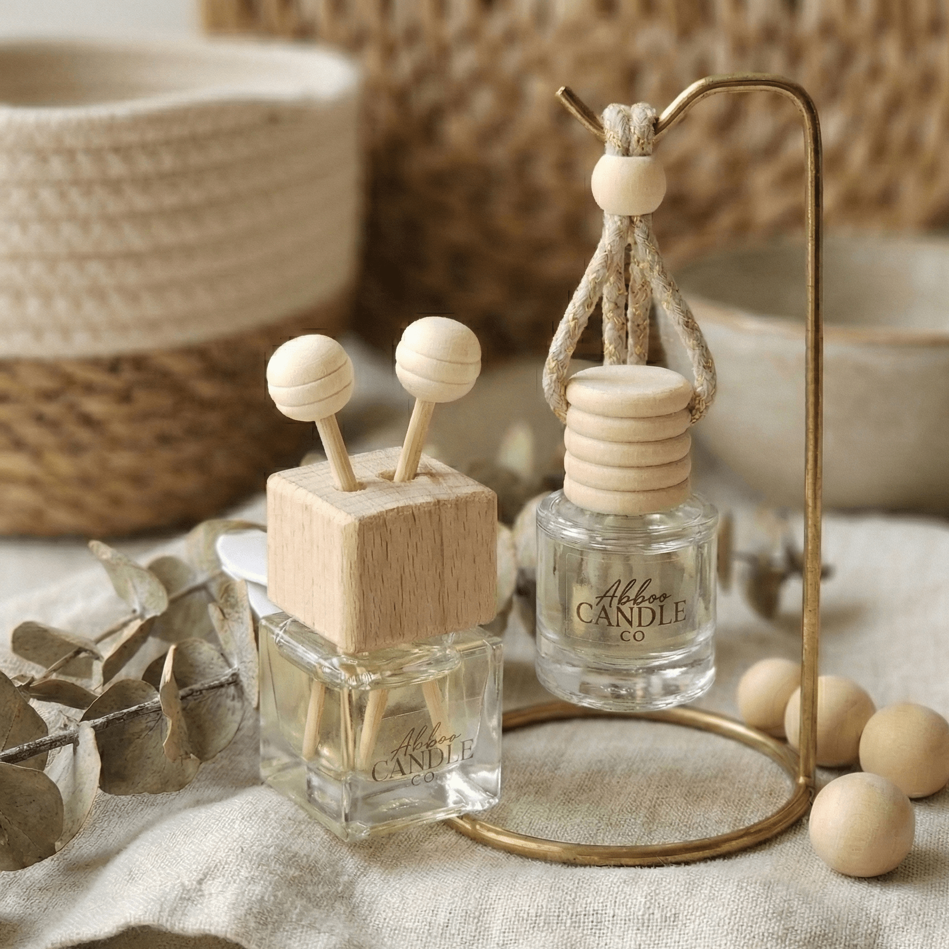 Car Diffusers & Sachets | Car Air Fresheners | Abboo Candle Co.